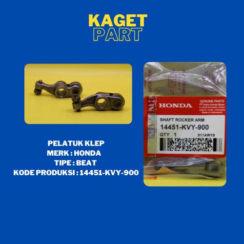 Jual PELATUK KLEP MERK HONDA TIPE BEAT ( 14451-KVY- 900 ) | Shopee ...