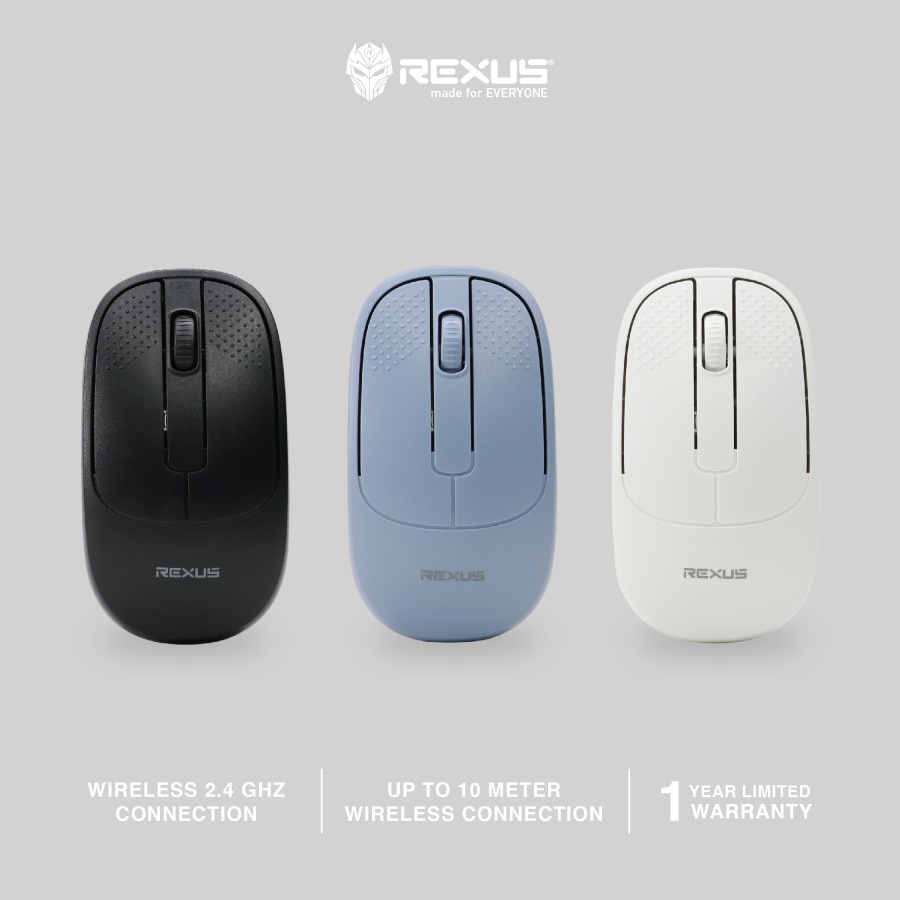 Jual Rexus Mouse Office Wireless Q5 | Shopee Indonesia