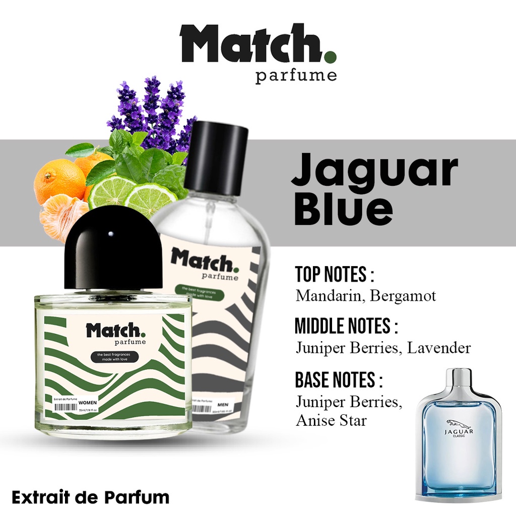 Jual Match Parfum Inspired by Jaguar Blue / Parfum Pria Tahan Lama ...