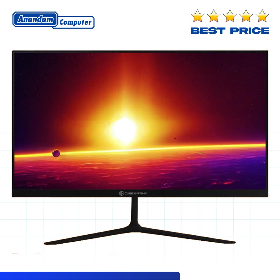 Jual Monitor CUBE GAMING RETINA 24" F24FV FHD Frameless 75Hz - 5ms ...
