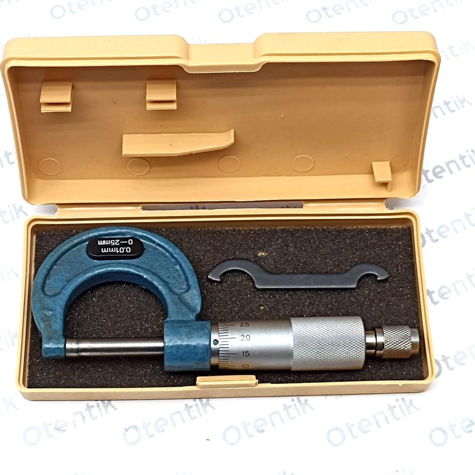 Jual HARGA SPESIAL MICROMETER OUTSIDE 0 - 25 MM - MIKROMETER DIAMETER ...
