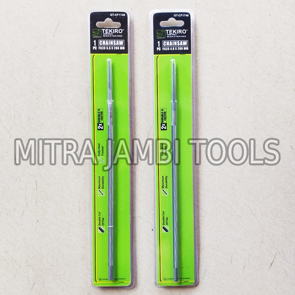 Jual KIKIR BULAT RANTAI CHAINSAW TEKIRO / KIKIR SENSO 4,8 MM DAN 5,5 MM ...