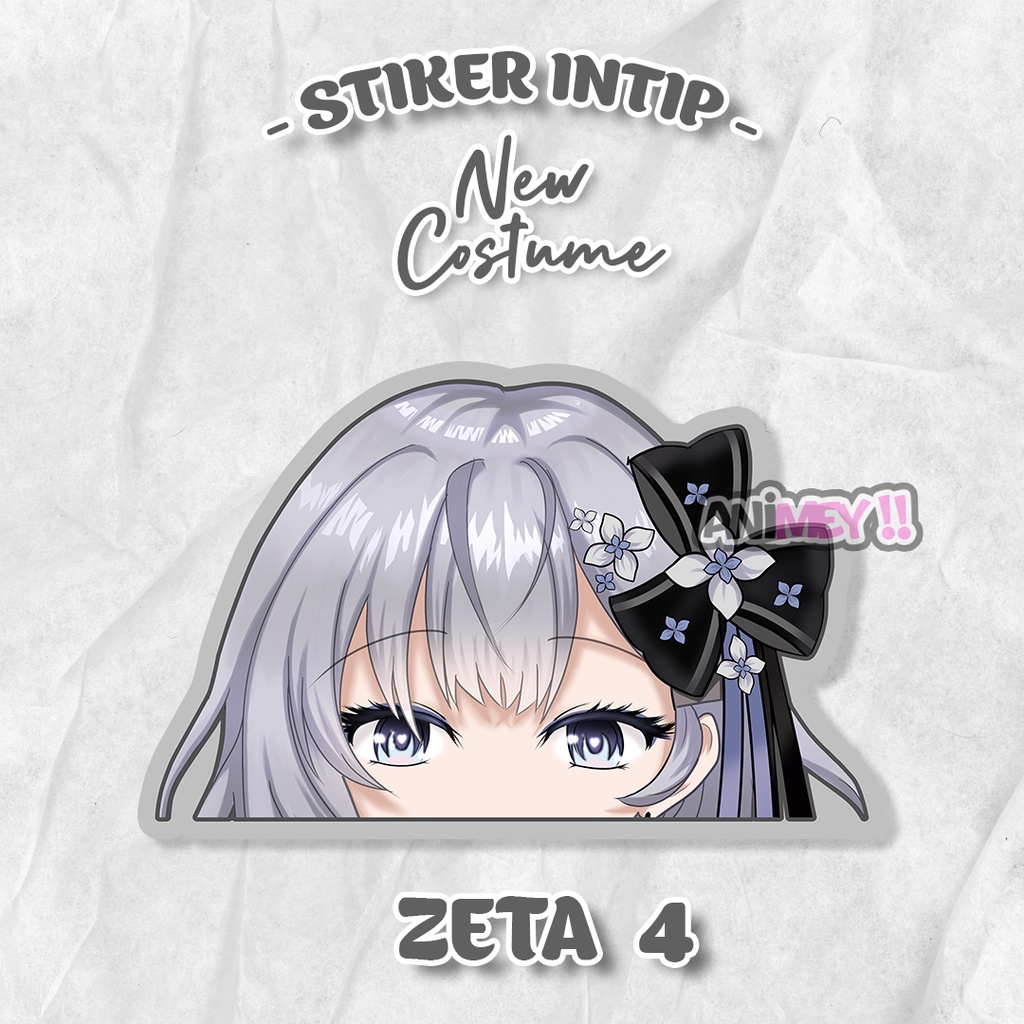 Jual Stiker Intip Vestia Zeta New Costume / Anime Sticker Waterproof ...