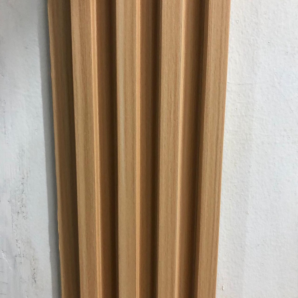 Jual wpc woodpanel per lembar untuk backdrop tv ruang tamu ukuran 16cm ...