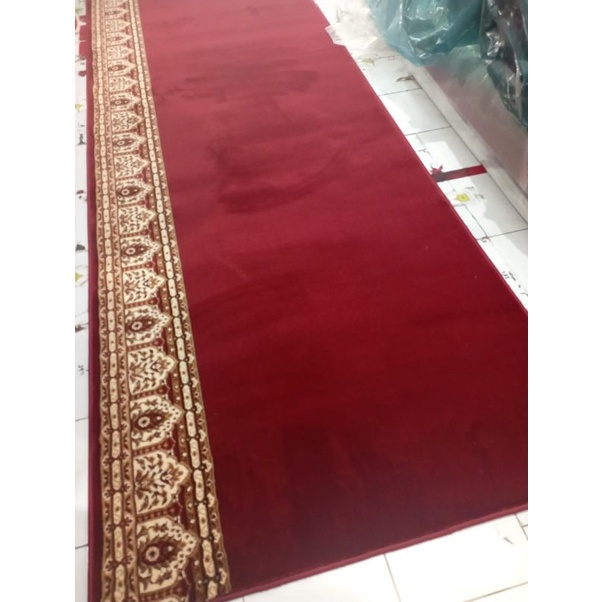 Jual Karpet Masjid/Mushola Al Maqbul per Roll ( 6 Meter ) tebal 15 mm | Shopee Indonesia