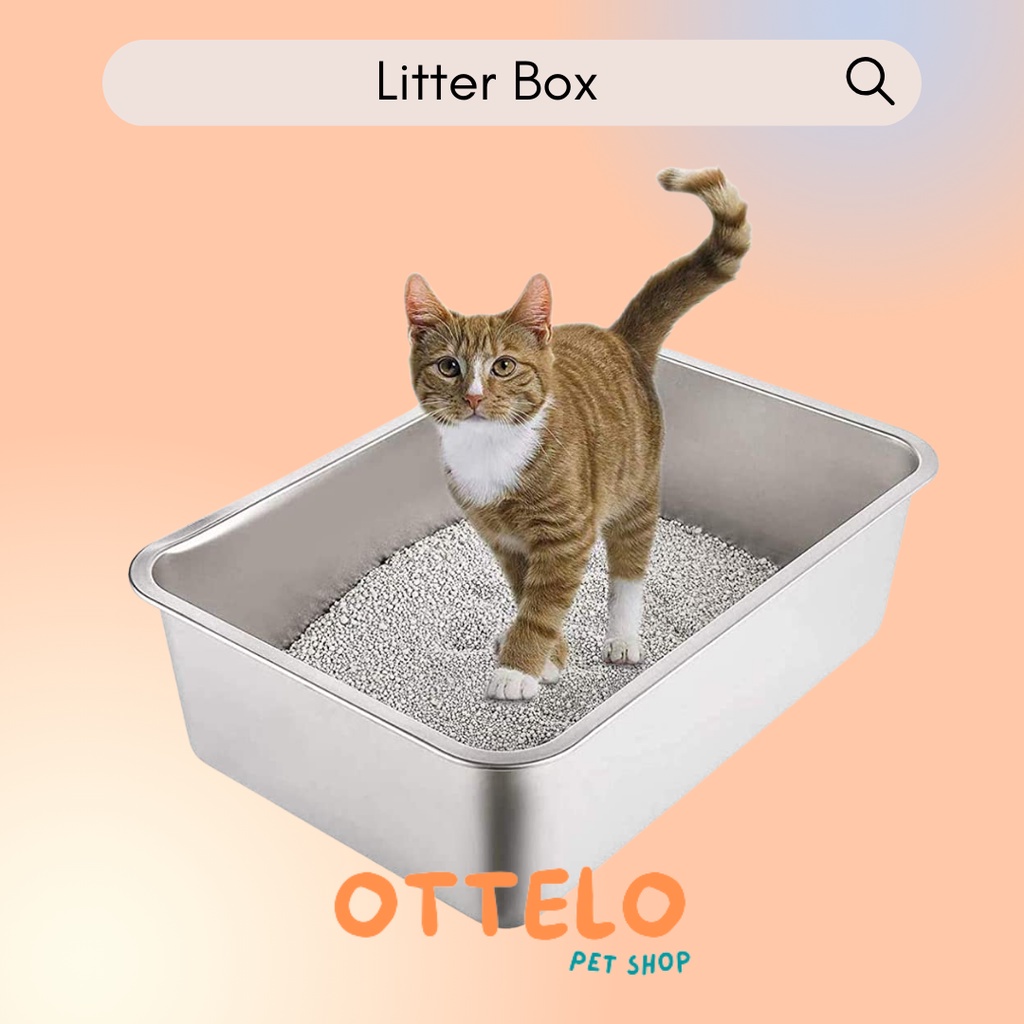 Jual LITTER BOX PREMIUM / BAK PASIR KUCING / Bak Pasir Kucing Cat ...