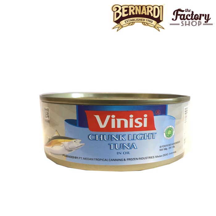 Jual VINISI CHUNK LIGHT TUNA 160G (1001600003) | Shopee Indonesia
