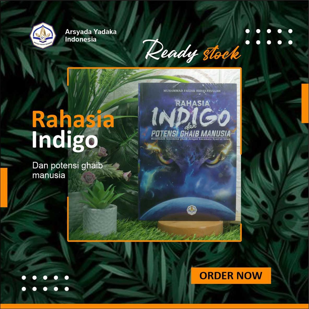 Jual BUKU RAHASIA INDIGO DAN POTENSI GHAIB MANUSIA | Ust. Muhammad ...