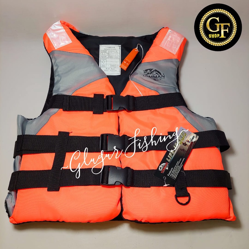 Jual LIFE JACKET/JAKET PELAMPUNG TOMMAN TLJ-230A GET SUIT UP | Shopee ...