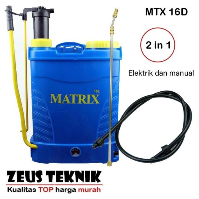 Jual Sprayer/Penyemprot Hama Matrix Mtx-16D 2 In 1(Elektrik & Manual ...