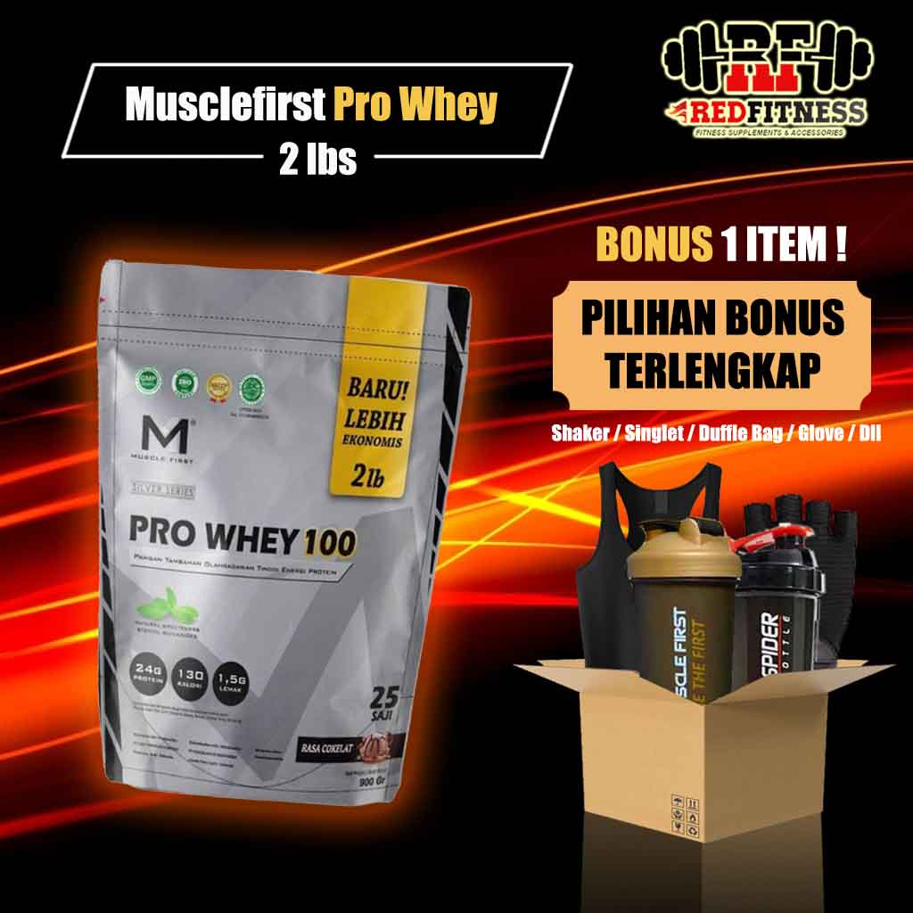 Jual M1 Muscle First Pro Whey 100 2 lbs (900gr) / Whey Protein 2 lb 25 ...