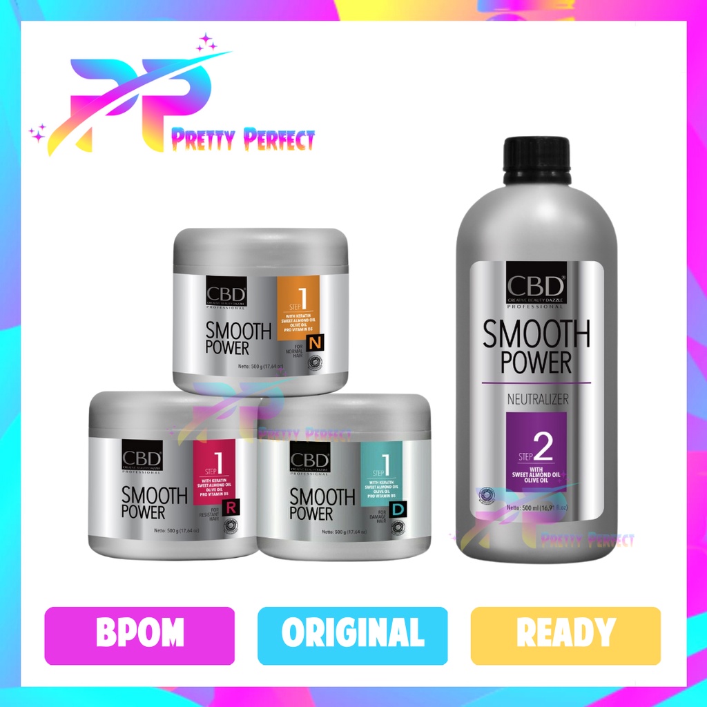 Jual CBD Professional Smooth Power Step 1 + Step 2 | Shopee Indonesia
