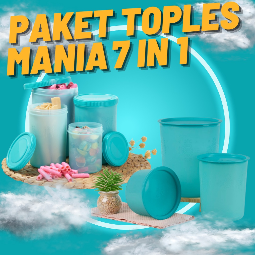 Jual PAKET TOPLES MANIA 7 IN 1 ( Ruby biru + Trio Savina Biru ...