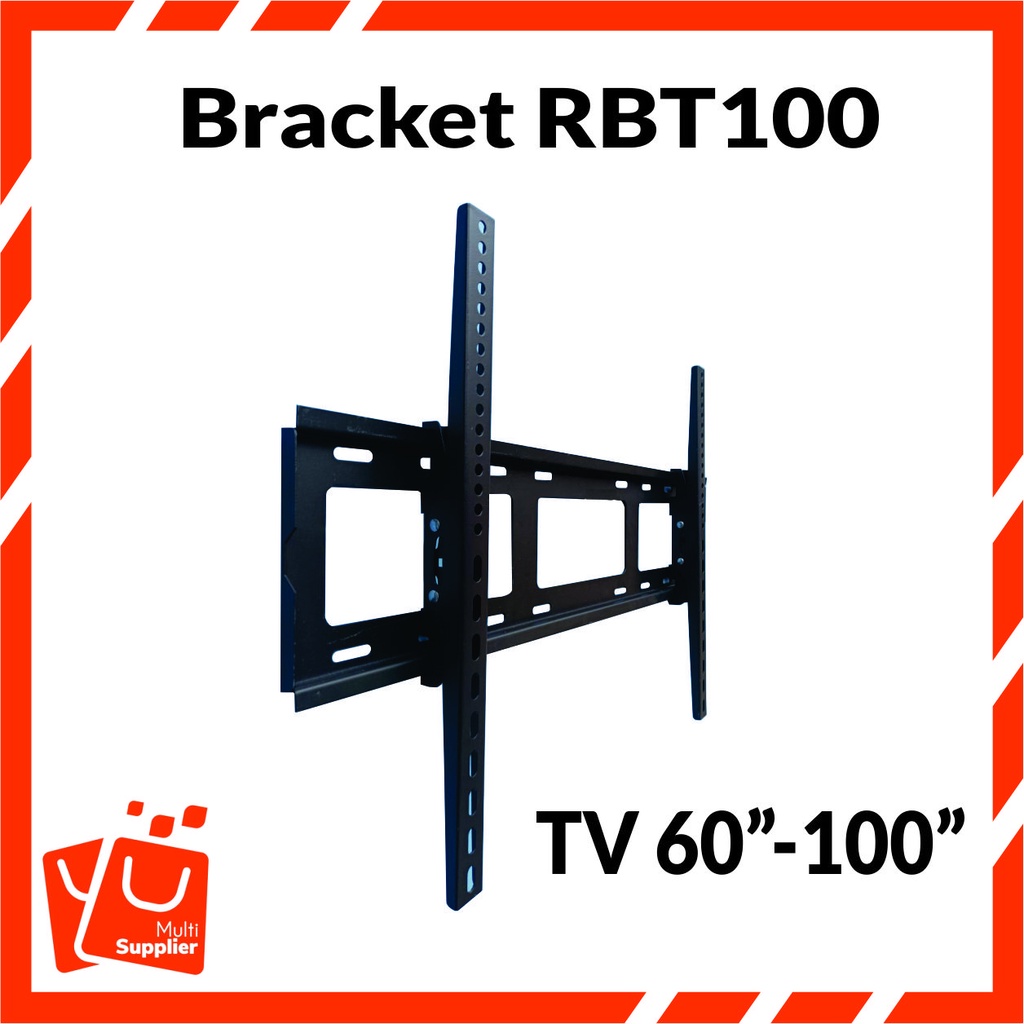 Jual Bracket breket tv 60 sampai 100 inch flat panel wall display ...