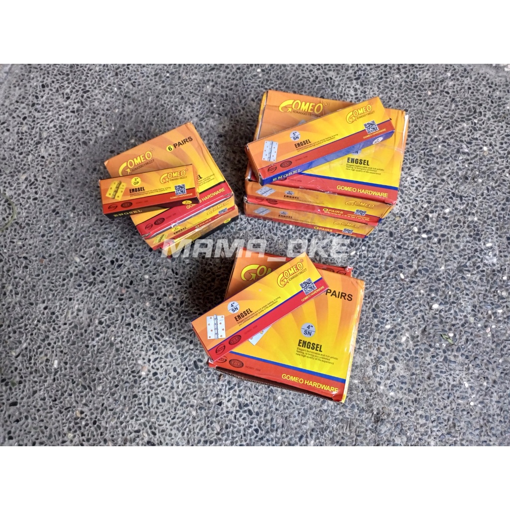 Jual ENGSEL BESI TEBAL GOMEO 3 INCHI / ENGSEL PINTU 3" / ENGSEL JENDELA ...