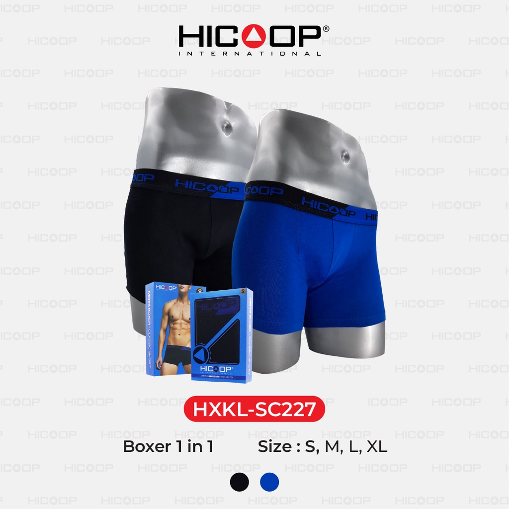 Jual Hicoop Celana Boxer Pria celana pendek pria pakaian dalam BOXER 1 ...
