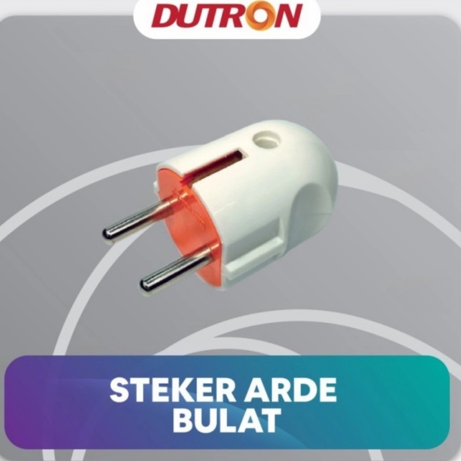 Jual DUTRON ARDE BULAT Kepala Colokan Kabel Listrik | Shopee Indonesia