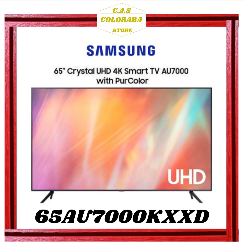 Jual TV SAMSUNG UA65AU7000 SMART TV 65 INCH LED 4K UHD 65AU7000 65AU ...