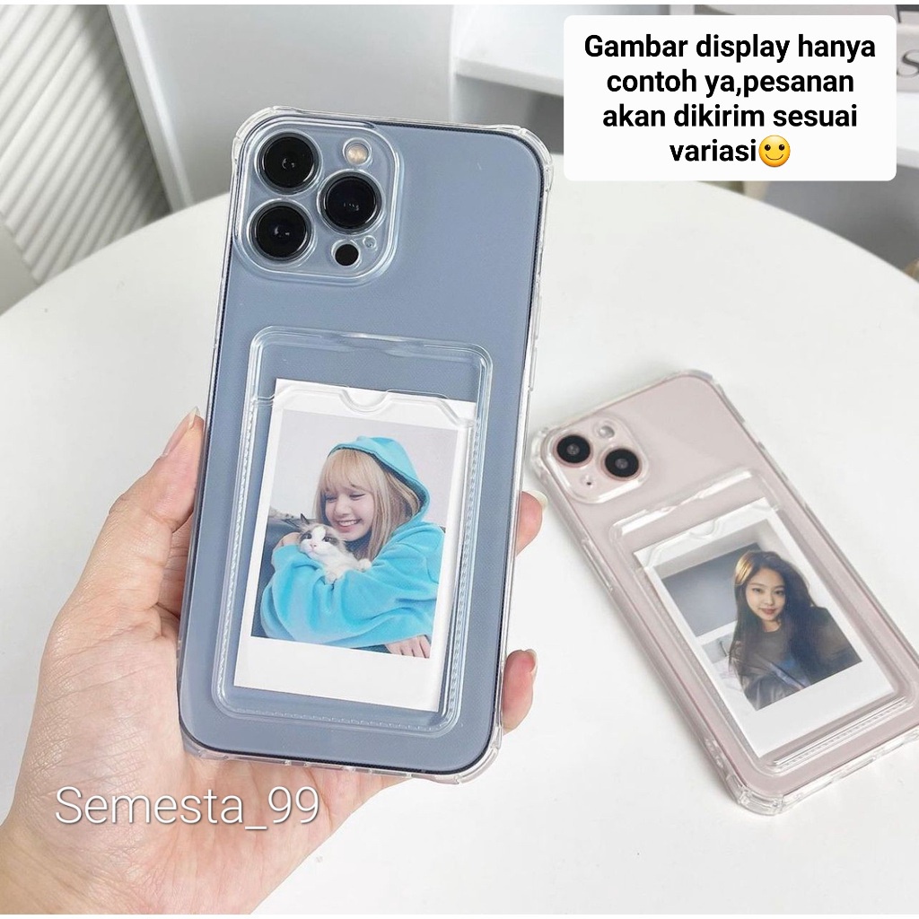 Jual Softcase Slot Card Vivo Y01 T1/T1 Pro/S1/S1 Pro/Z1 Pro Case Clear ...