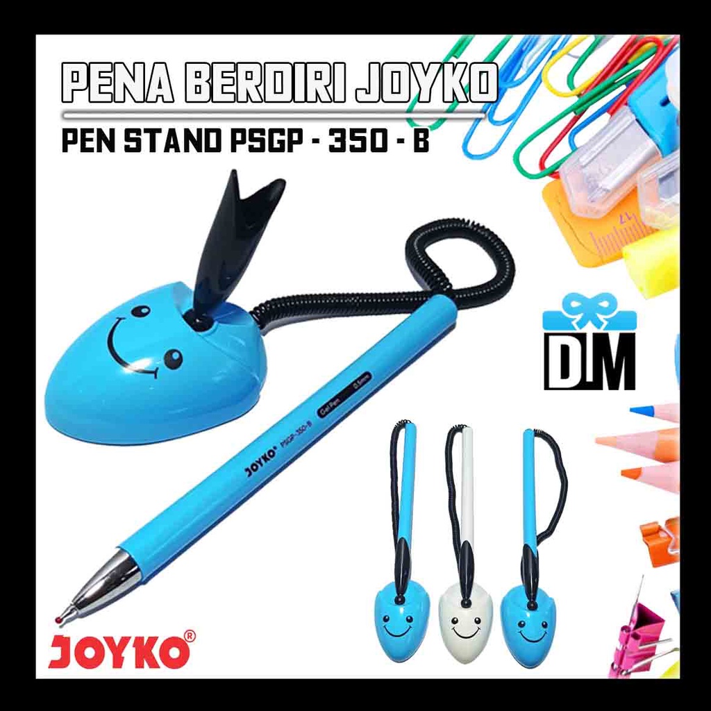 Jual Pena Meja Berdiri Bolpen Smile Pen STAND Joyko Japan Original Unik ...