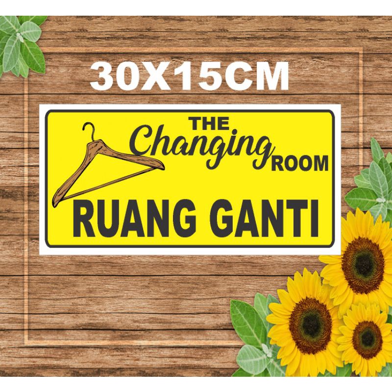 Jual stiker ruang ganti | Shopee Indonesia