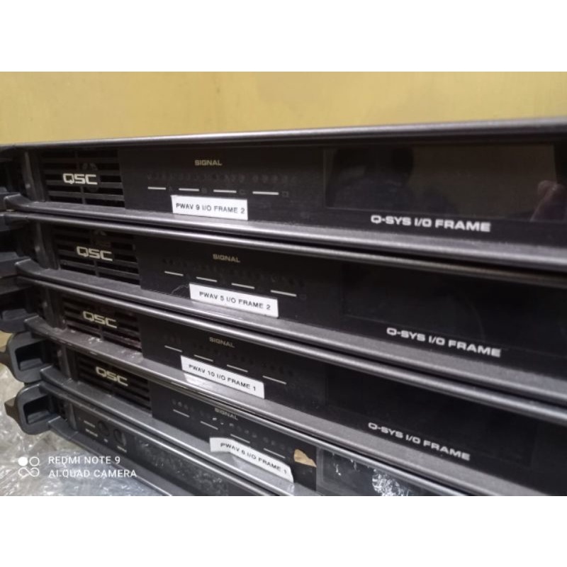 Jual QSC Q-SYS I/O FRAME second bekas | Shopee Indonesia