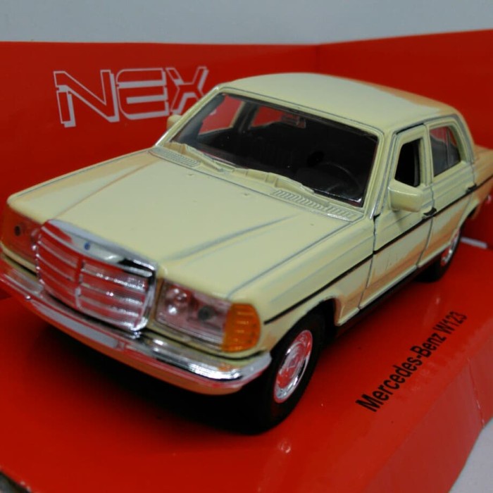 Jual MINIATUR DIECAST MOBIL KLASIK MERCEDES BENZ W123 MERCY TIGER ...