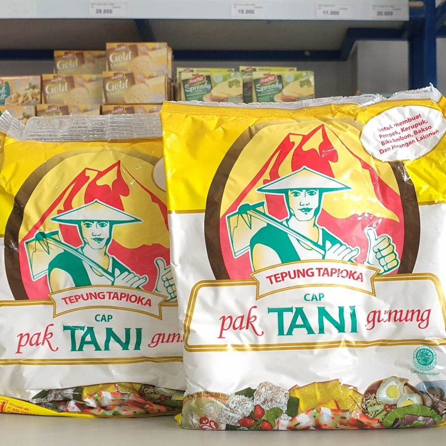 Jual TEPUNG TAPIOKA CAP PAK TANI GUNUNG 500 GRAM | Shopee Indonesia