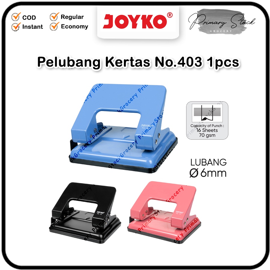 Jual Pembolong Kertas No 40 Joyko Pelubang Paper Sedang Punch 2 Lubang ...