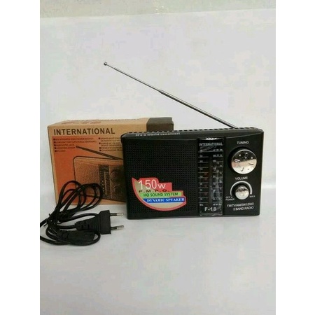 Jual Radio International F-18 Am Fm Radio Rodja Jadul Klasik Unik ...