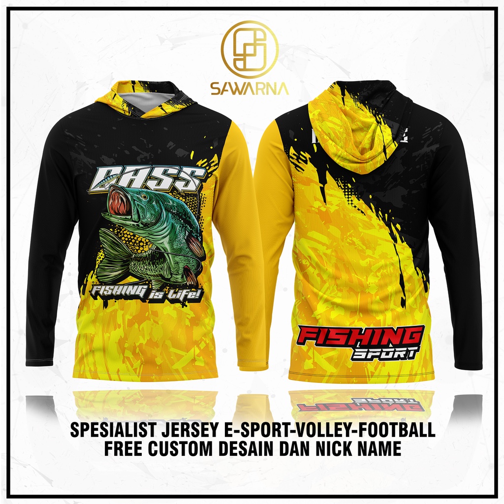 Jual Baju Jersey custom mancing DRIFIT PREMIUM motif Fish Bass | Shopee ...