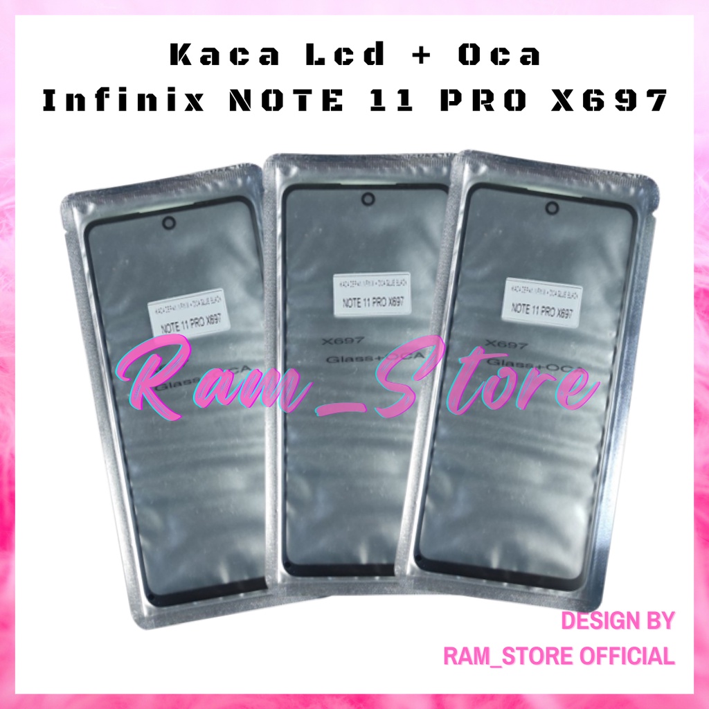 Jual Kaca LCD Depan INFINIX Note 11 Pro X697 Plus Lem OCA Kering ...