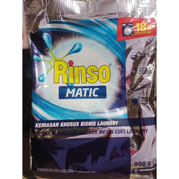 Jual Rinso matic detergen bubuk 900 gram | Shopee Indonesia