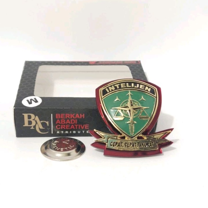Jual Pin Intelijen Jaksa Exclusive Bac Original/Jaksa Kejaksaan ...