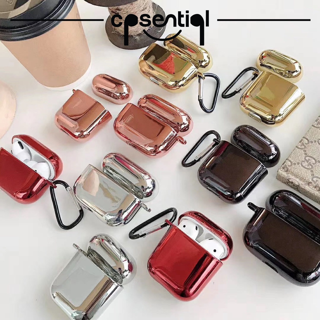 Jual COD Case Airpods Gen 1/2 Gen 3 Pro Inpods 12 i12 Electroplated ...