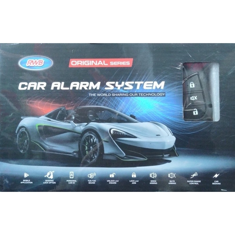 Jual Alarm Mobil RWB / Alarm RWB Universal / Alarm RWB Tuk Tuk | Shopee ...