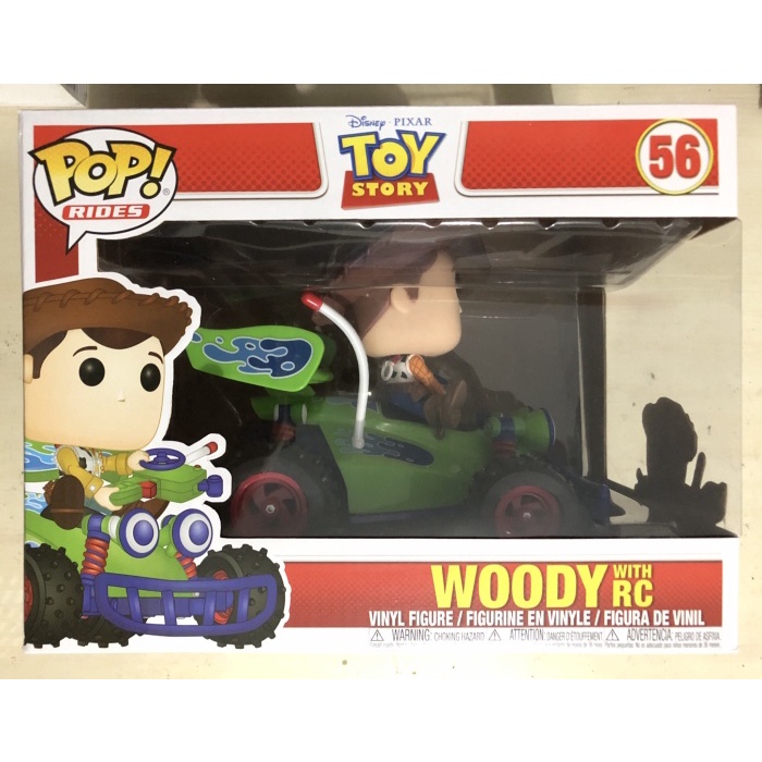 Jual FUNKO POP! DISNEY: TOY STORY 4 - WOODY WITH RC (RIDES) | Shopee ...