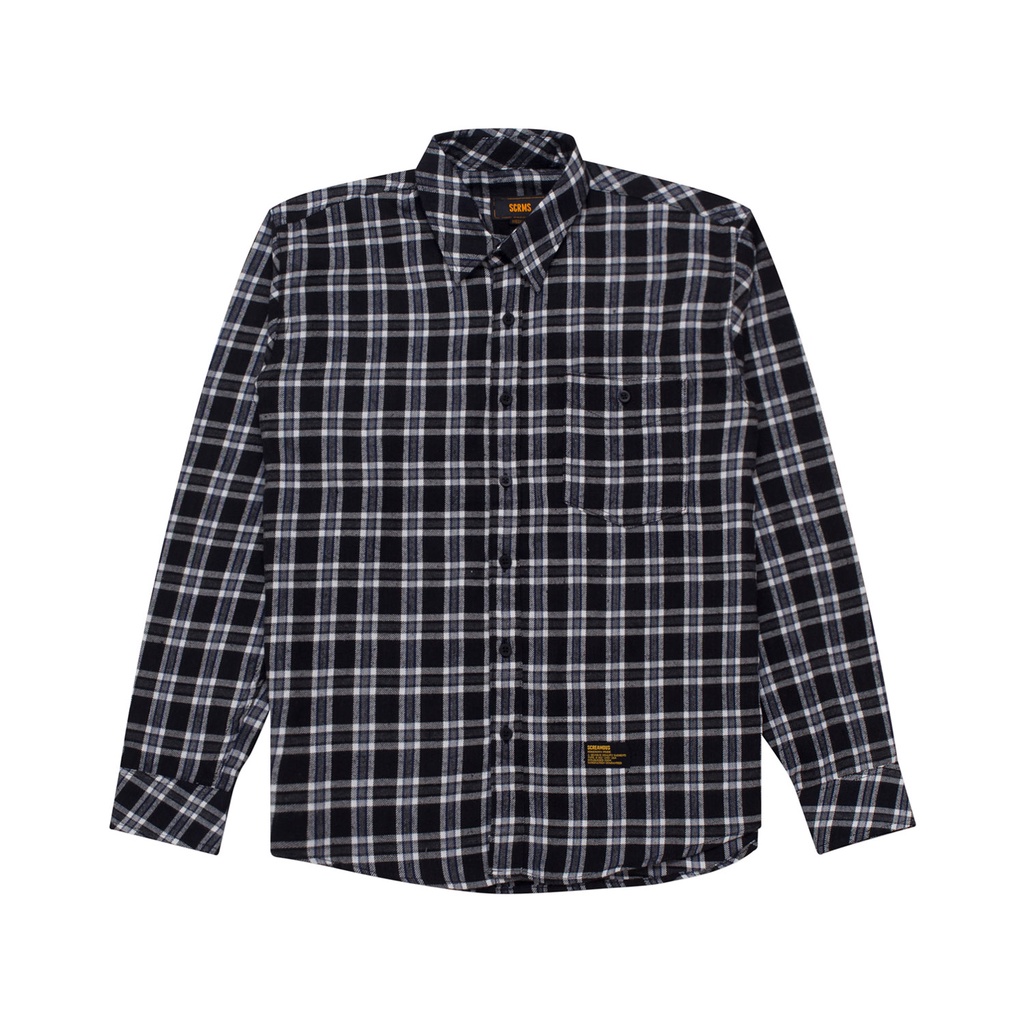 Jual Screamous Flannel LUKA BLUE GREY | Shopee Indonesia