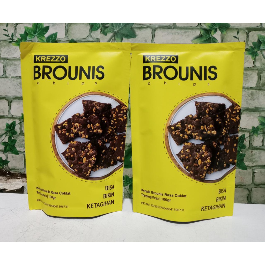 Jual Brownies Chips Krezzo 100gr | Shopee Indonesia