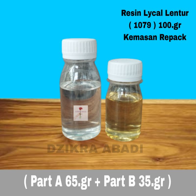 Jual Resin Lycal Lical Lentur Bening ( 1079 ) 100 gr | Shopee Indonesia