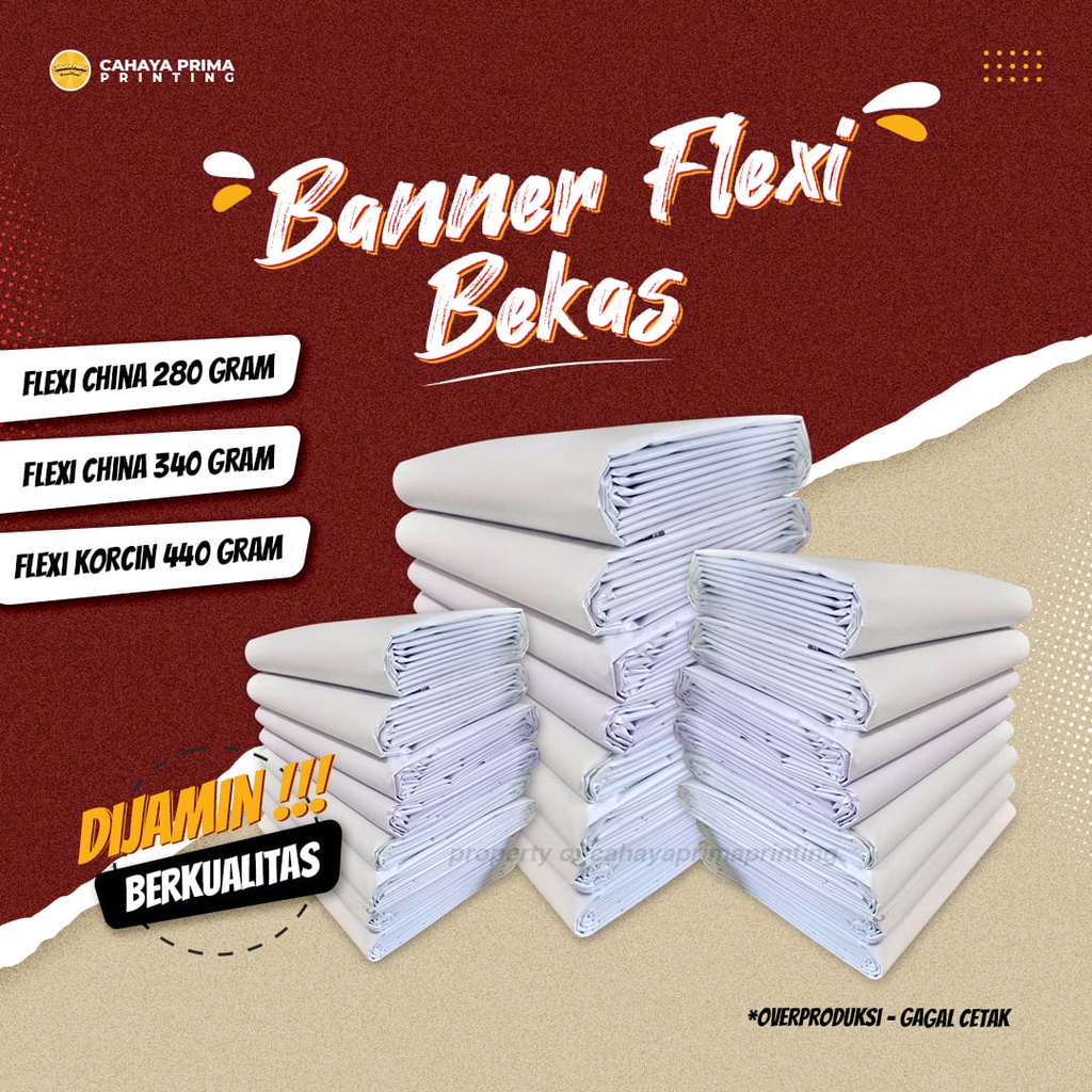 Jual Banner Flexi Bekas | Shopee Indonesia