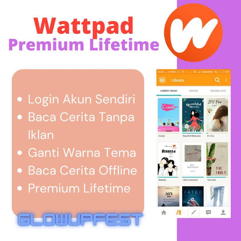 Jual Wattpadd Premium for Android and Iphone Ios | Shopee Indonesia