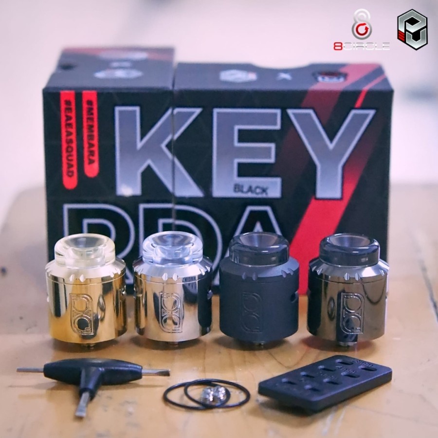 Jual Key RDA 24MM by Panda Vape x 8Circle | Shopee Indonesia