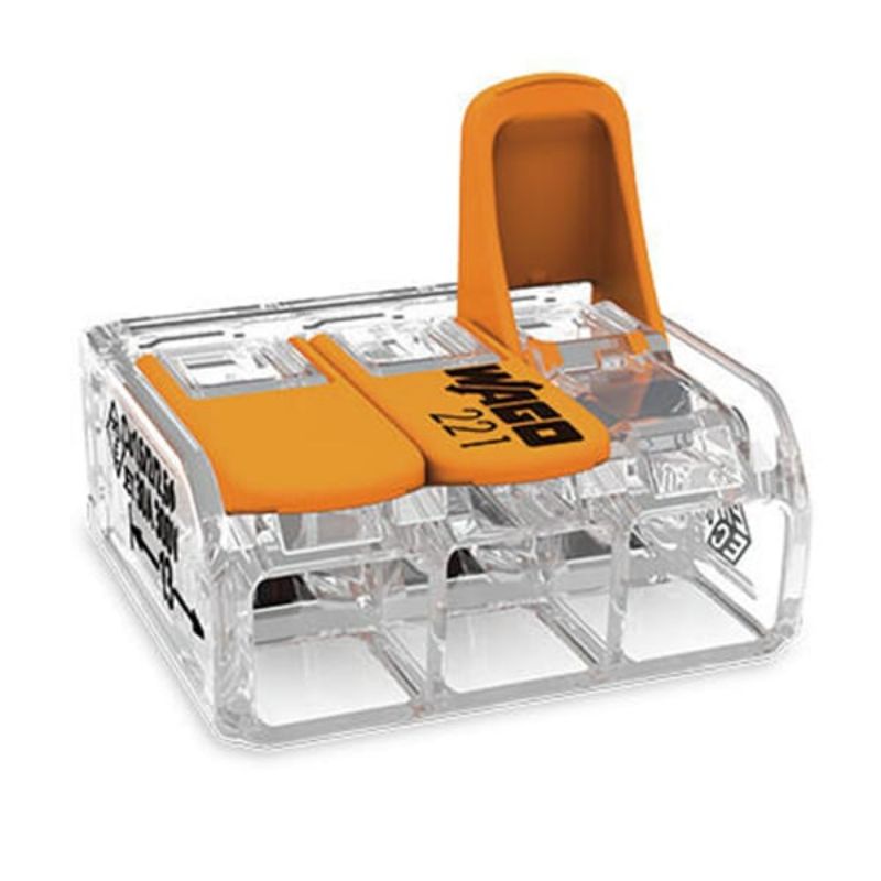 Jual Wago Wire Connector Konektor Kabel Penyambung 221-412 / 221-413 / 221-415 / 221-612 / 221 ...