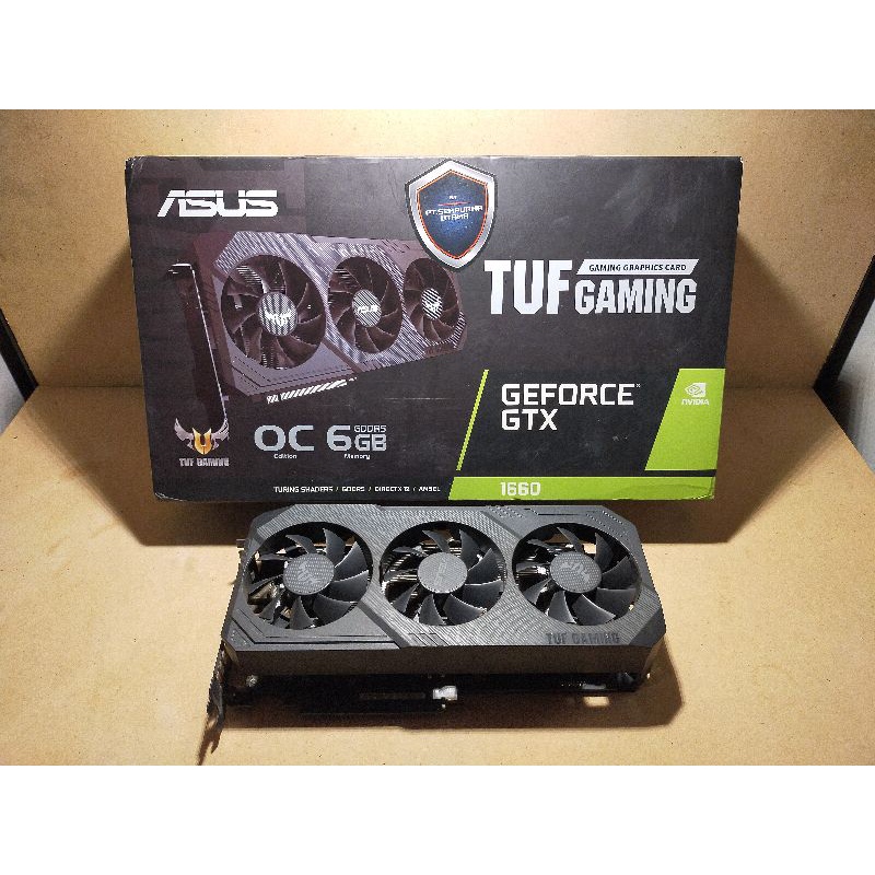 Jual nvidia gtx 1660 Asus tuf Triple fan rare item | Shopee Indonesia