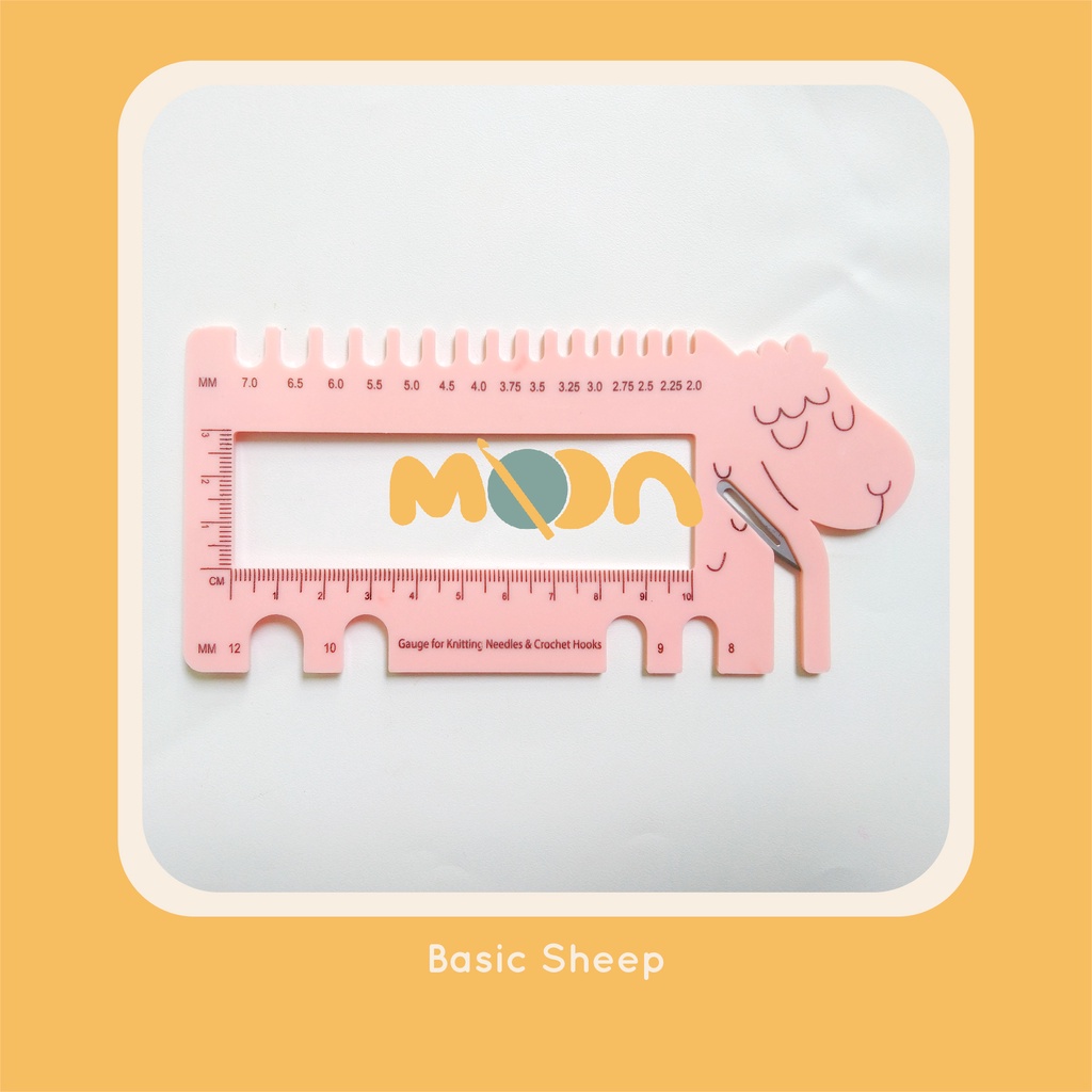 Jual Sheep Ruler / Penggaris / Aksesoris Rajut | Shopee Indonesia