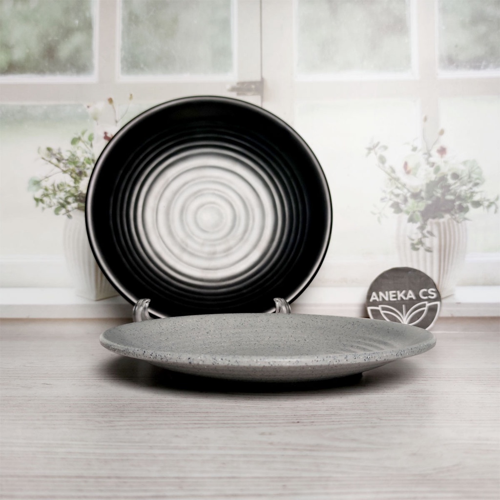 Jual Melamine Stone Piring 9 inch - Piring Makan - Piring Bulat ...
