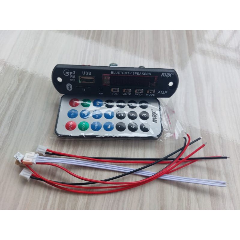 Jual Kit MP3 Bluetooth Plus Power 2x15 Watt Stereo MAX | Shopee Indonesia