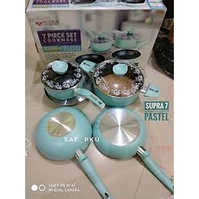 Jual Panci Set 7 Pcs Supra Chef Renata Moeloek I Cookware 7 piece ...