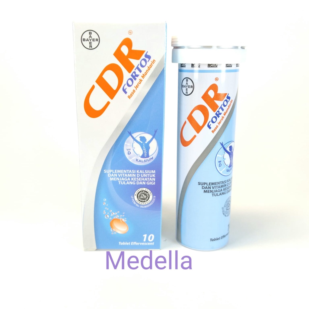 Jual CDR Fortos isi 10 Tablet Effervescent | Shopee Indonesia